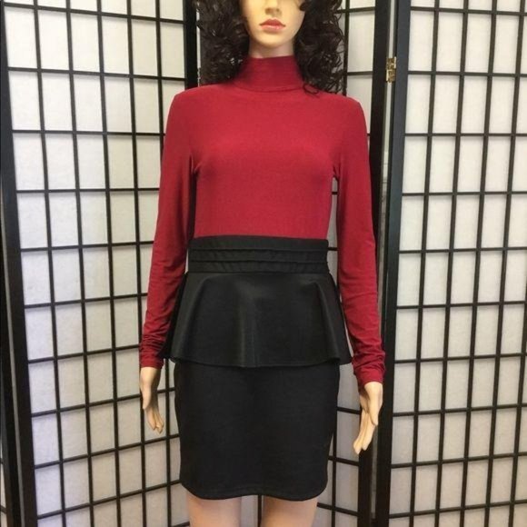 P Luca Milano | Dresses | Amazing Prom Cocktail Dress Black And Red ...